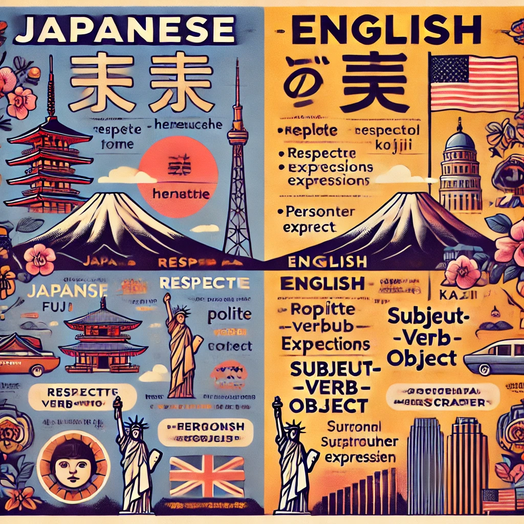 日本語と英語の違いとは？言語的背景と文化的影響をわかりやすく解説 | machiの興味の旅路